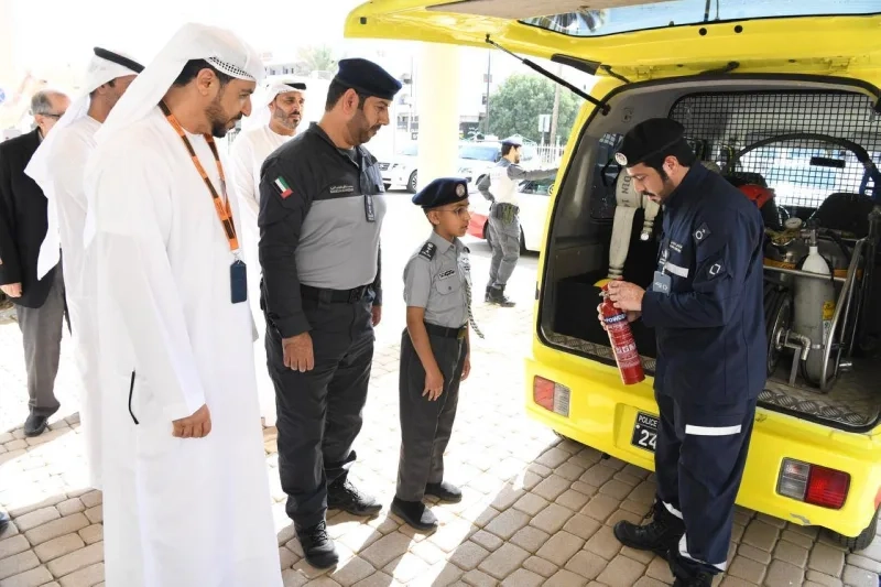 Abu Dhabi Police make an Emirati child's aspiration of becoming a ...
